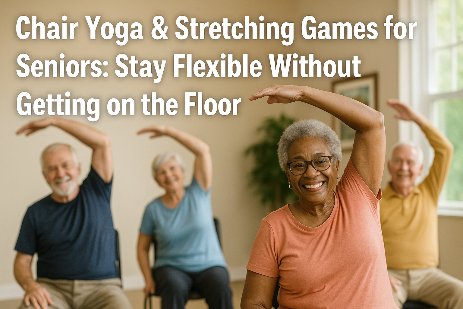 Chair Yoga & Games for Seniors - Senior Citizen Fitness